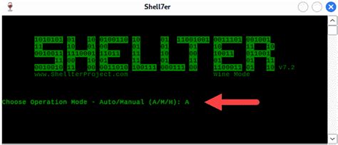 Использование shellter для обхода антивирусов