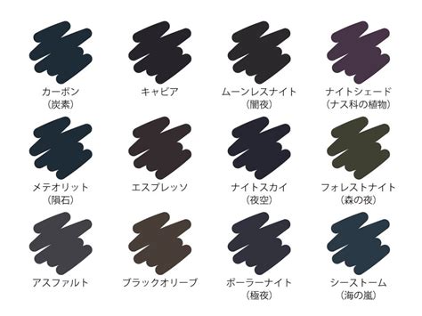 黒は 種類広島パルコ新館店オーダースーツならGlobal Styleグローバルスタイル