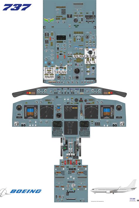Boeing 737 800 Cockpit Behance