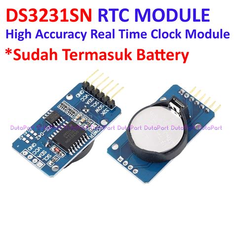 Ds3231sn Ds3231 Sn Rtc Module Real Time Clock Module I2c Battery