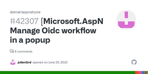 Microsoft AspNetCore Authentication OpenIdConnect Manage Oidc Workflow In A Popup Issue