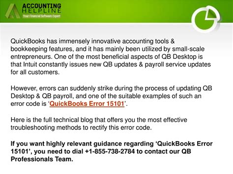 PPT Highly Effective Technique To Resolve QuickBooks Error PowerPoint Presentation ID