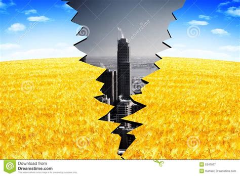 Urbanization Eco Concept Of Environment