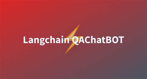 Mjdareslangchainqachatbot At Main