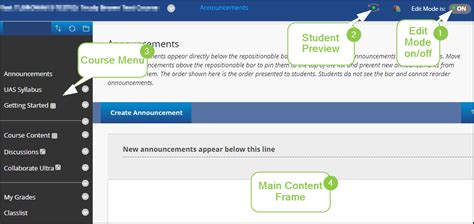 Navigate A Blackboard Course Site
