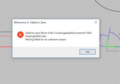 Rhino Fails To Save Rhino For Windows McNeel Forum