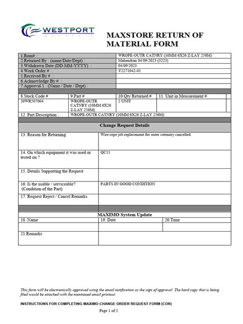 Material Return Note Pdf Computing Business