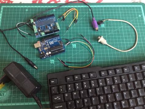 Keyboard Controlled Model Trainps2 Interface Share Project Pcbway