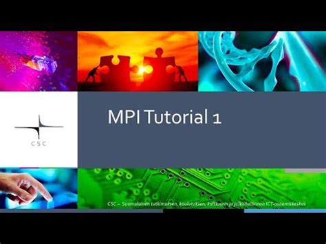 MPI Tutorial YouTube