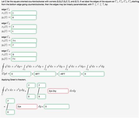 solved let c be the square oriented counterclockwise with