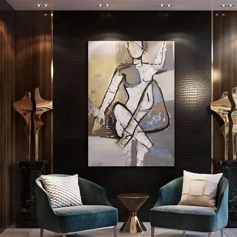 Abstract Woman Body Elite Print