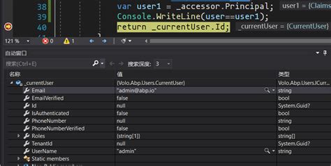 Icurrentuser All Property Is Null · Issue 2160 · Abpframeworkabp · Github