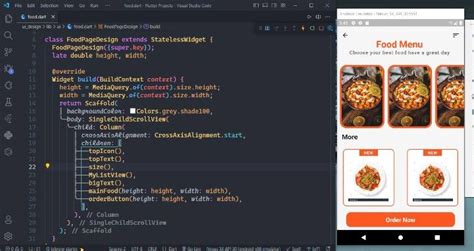 Bilal Khan On Linkedin Food App Ui Design In Flutter ️ ️