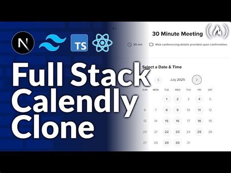 Free Video Build A Calendly Clone Full Stack Nextjs Typescript