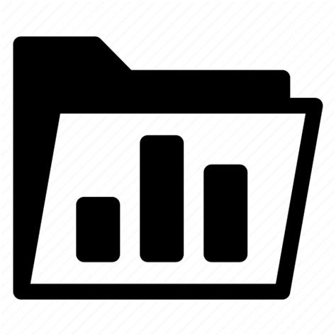 1 chart graph folder file document icon download on iconfinder
