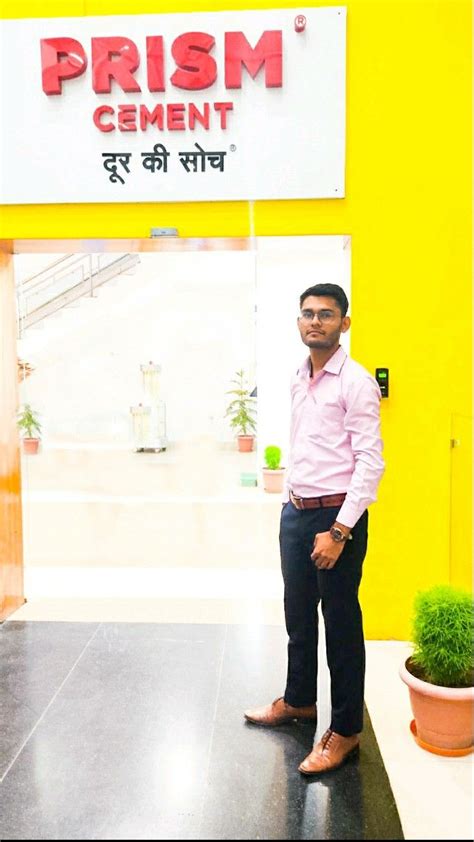 Abhishek Meena On Linkedin Prism Firstjob Newbeginnings Cementindustry Greatopportunity