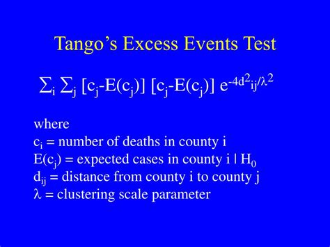 ppt global clustering tests assessing spatial randomness powerpoint presentation id 5108493