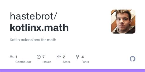 github hastebrot kotlinx math kotlin extensions for math