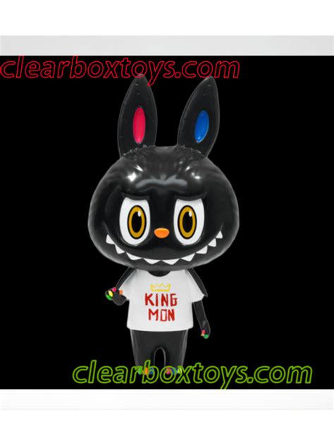 Labubu Figure Kingmon Origin Clear Box Toys
