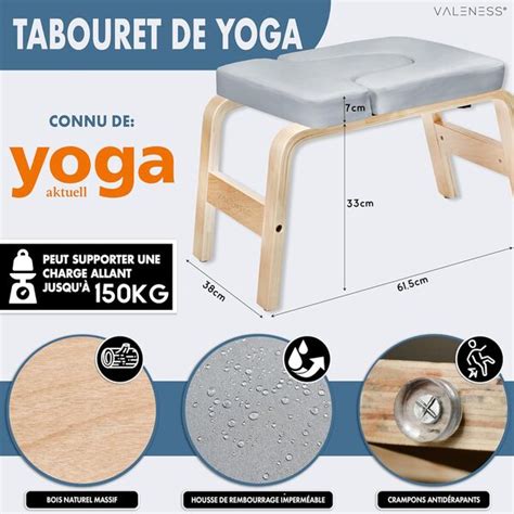 Test Du Tabouret De Yoga Poirier Valeness® Léquipement Idéal Pour La