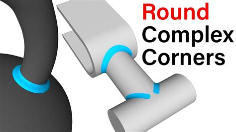 How To Round Complex Corners In Sketchup Youtube
