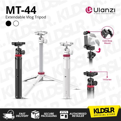 Ulanzi Mt 44 Extend Tripod For Camera Phone Vlog Tripods With Cold Shoe