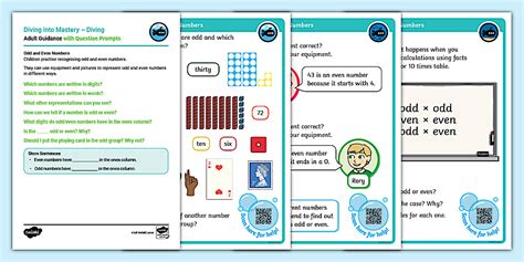 👉 Year 2 Dim Step 12 Odd And Even Numbers Activity Cards