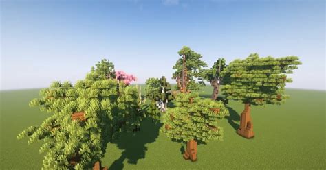 Tree Templates P2 Zoron Minecraft Map