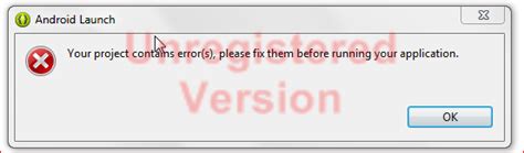Android After Update The Latest Version I Cant Run My Application