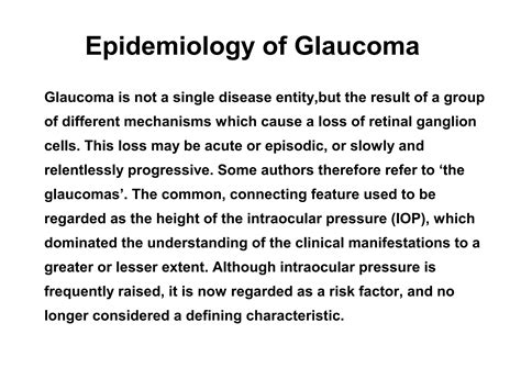 Anatomy Of The Angle Structure Glaucoma Ppt