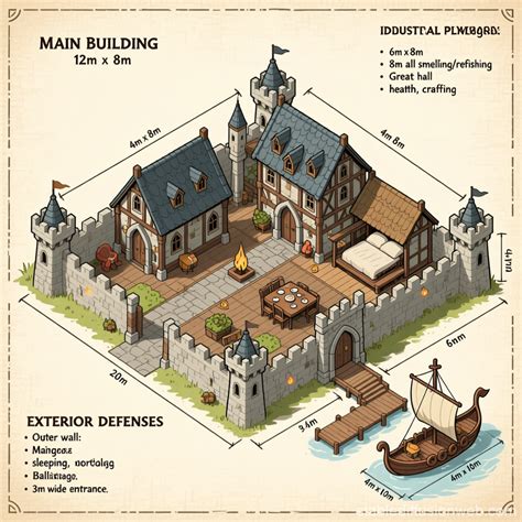 Valheim Building Blueprint Prompts Stable Diffusion Online