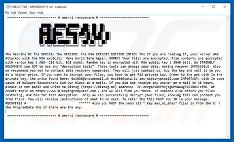 AES NI Ransomware Decryption Removal And Lost Files Recovery Updated