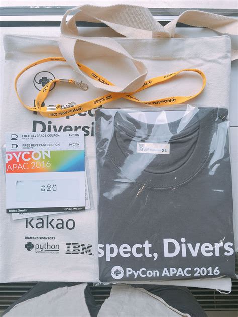 Pycon Apac 2016 후기 전지적 송윤섭시점 블로그