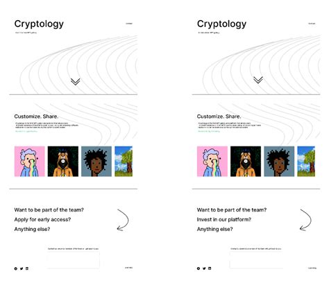 Nft Gallery Website Figma