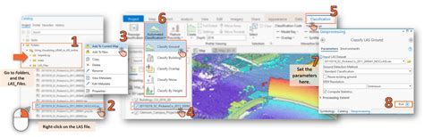 using and visualizing lidar in arcgis pro clemsongis