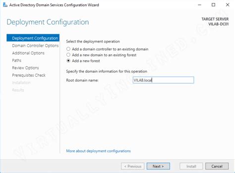 Windows Server 2016 Active Directory Setup Part 2 VirtuallyInclined Com