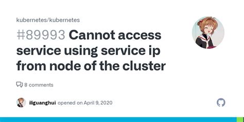 Cannot Access Service Using Service Ip From Node Of The Cluster · Issue 89993 · Kubernetes