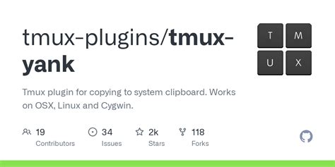 Tmux Yankscriptscopylinesh At Master · Tmux Pluginstmux Yank · Github