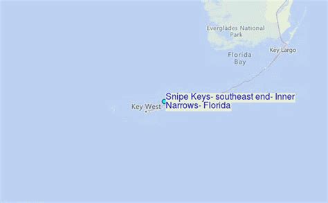 Snipe Keys Southeast End Inner Narrows Florida Tide Station Location Guide