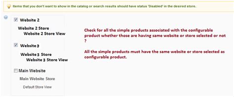 Php Magento Configurable Product Is Out Of Stock In Front End For Multiple Store Website