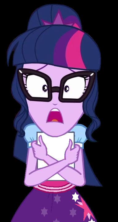 MLP EG - shocked Sci Twi holding a Book by PrincessCreation345 on ...
