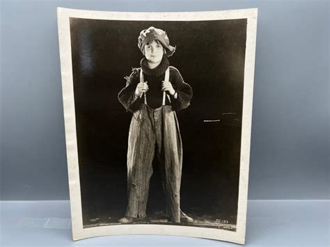 At Auction 1925 Mgm Jackie Coogan Original 8x10 Publicity Portrait