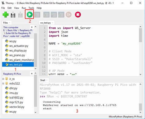 First Time Use The App Sunfounder Euler Kit For Raspberry Pi Pico Documentation