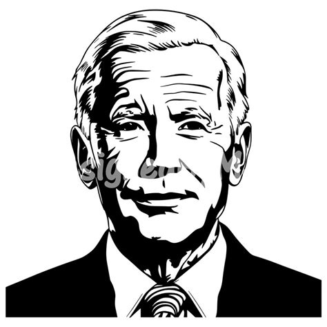 Joe Biden Svg Png Files Joe Biden Vector Joe Biden Silhouette Political Svg For Tshirt Joe