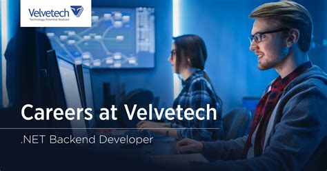Net Backend Developer Careers Velvetech