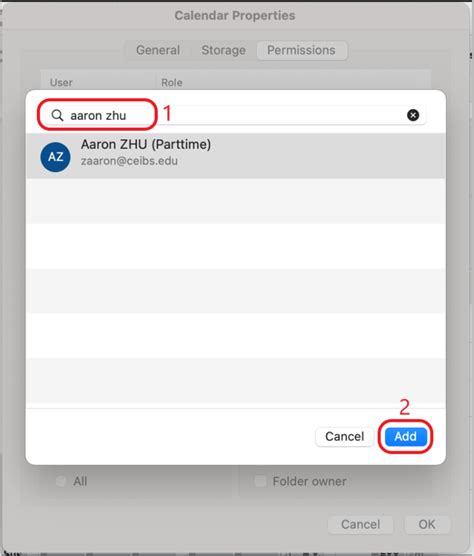 How To Share Calendar Permissions For Outlook On Mac EN