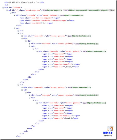 Mrkt 的程式學習筆記 Aspnet Mvc Jquery Easy Ui Tree 無限階層的樹狀選單