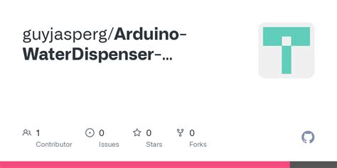 GitHub Guyjasperg Arduino WaterDispenser NodeMcu