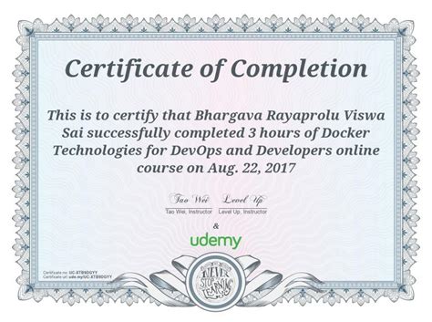 Learning More To Master Docker For Devops A Very Special Thanks To My Instructor Tao Wei And To