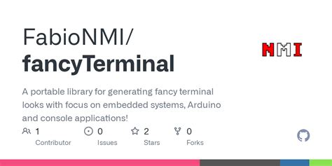Github Fabionmi Fancyterminal A Portable Library For Generating Fancy Terminal Looks With